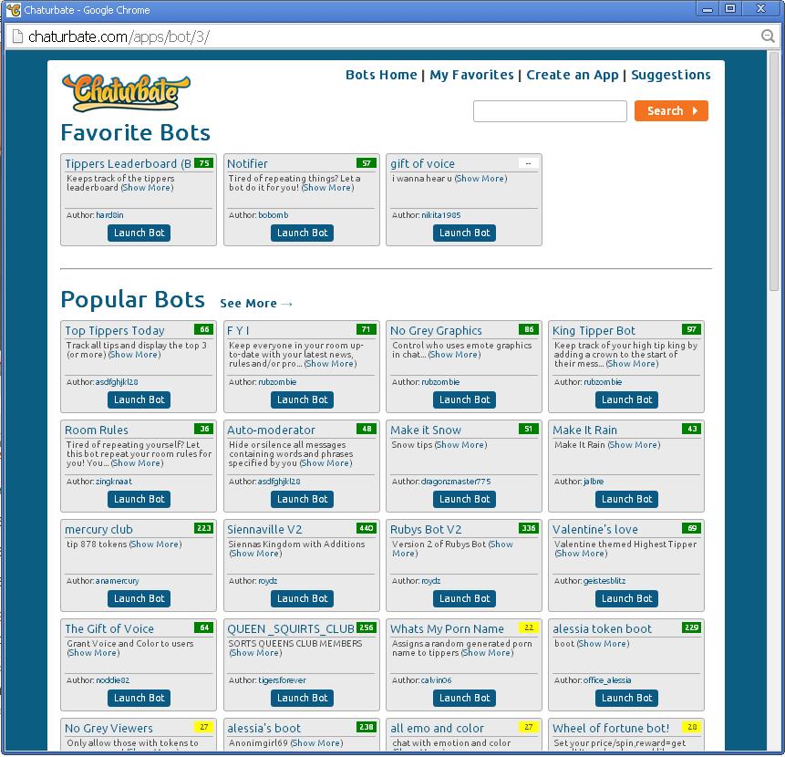 Chaturbate Apps - Hony's Cam World